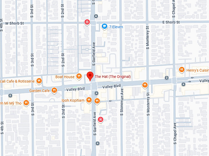 16. the hat (the original) map