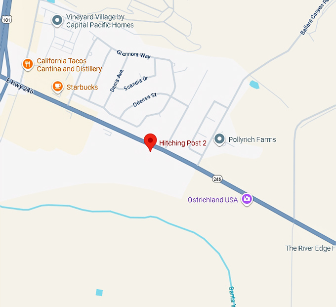 16. the hitching post ii map