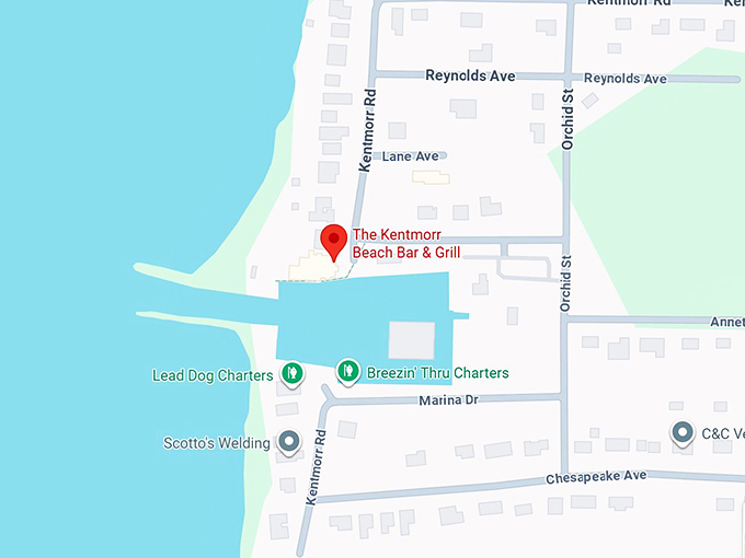 16. the kentmorr beach bar & grill map