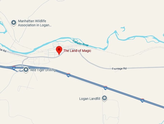 16. the land of magic map