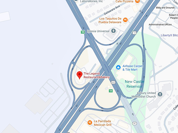 16. the legend restaurant&bakery map