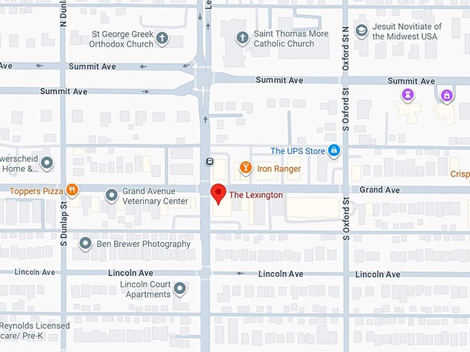 16. the lexington map