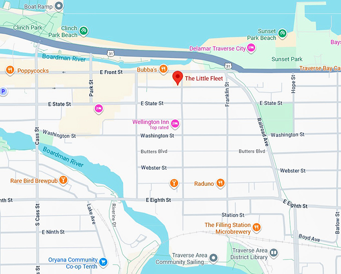 16. the little fleet map
