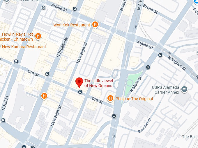 16. the little jewel of new orleans map