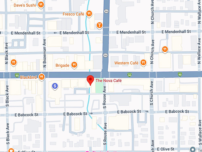 16. the nova caf&eacute; map