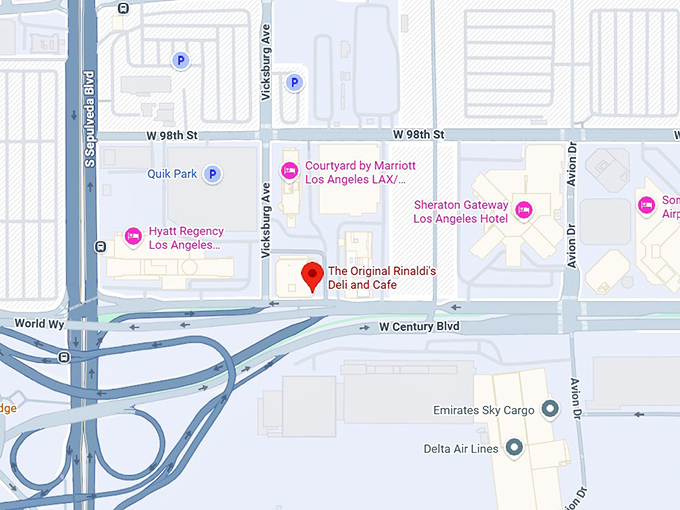 16. the original rinaldi's deli and cafe map