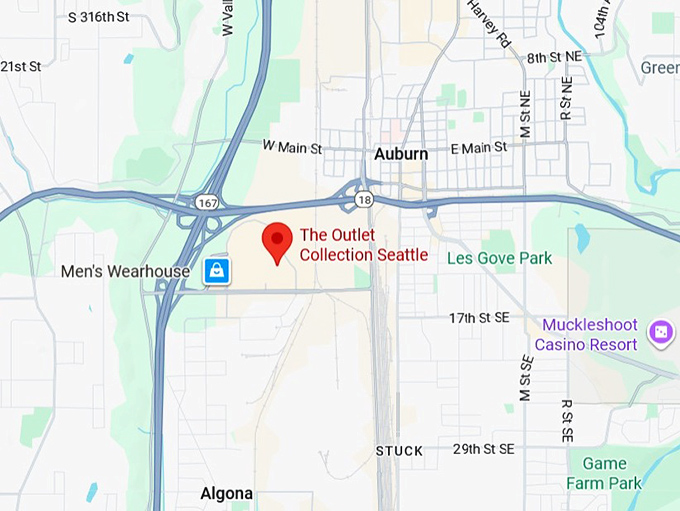 16. the outlet collection seattle map