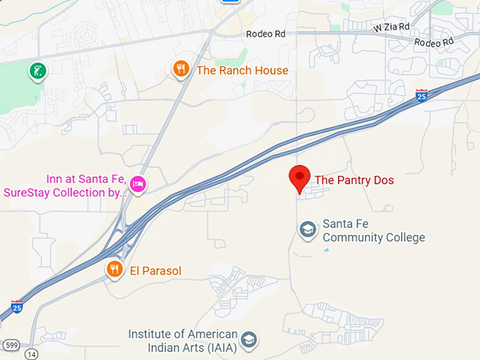 16. the pantry dos map