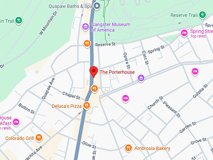 16. the porterhouse map