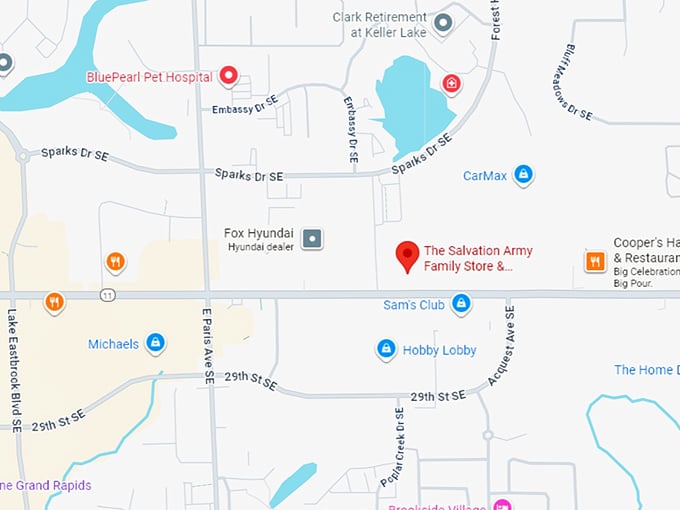 16. the salvation army family store & donation center map