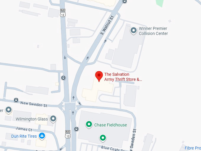 16. the salvation army thrift store & donation center (610 s walnut st) map