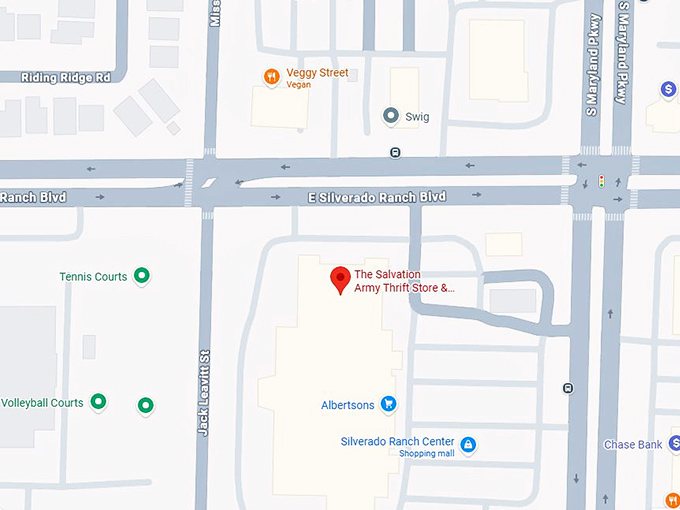 16. the salvation army thrift store & donation center (9715 s maryland pkwy) map