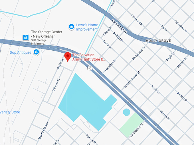 16. the salvation army thrift store & donation center map