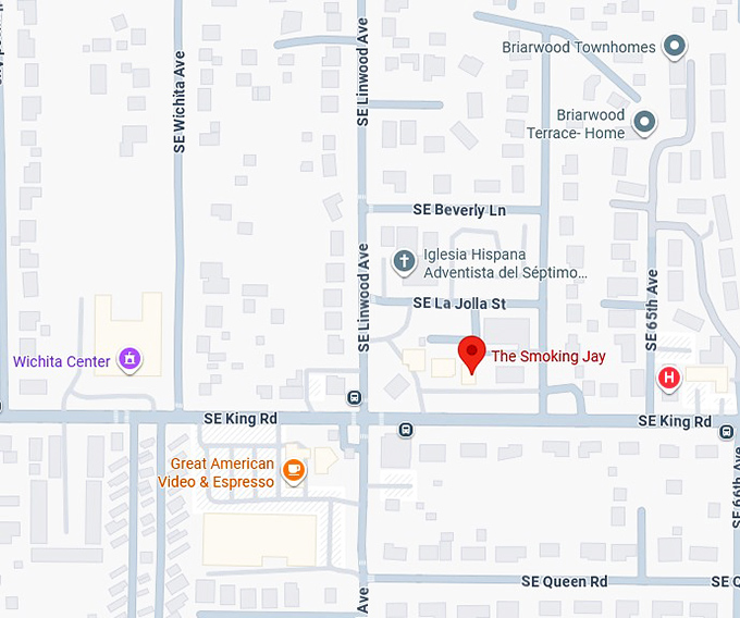 16. the smoking jay map