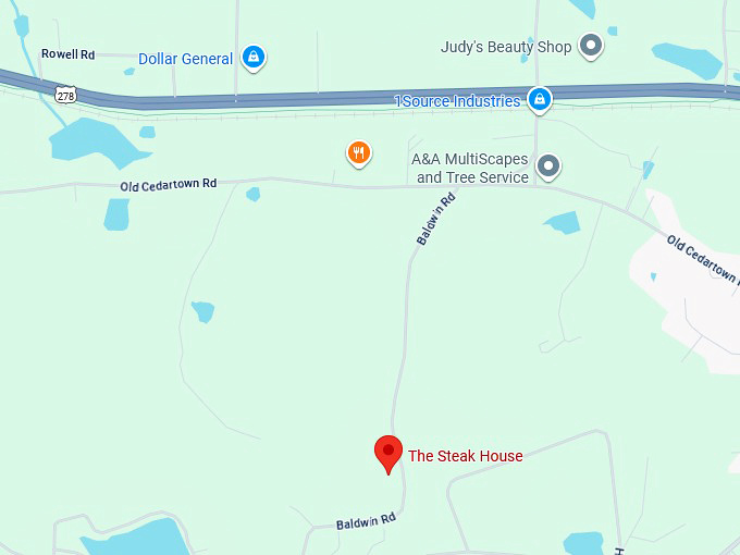 16. the steak house map