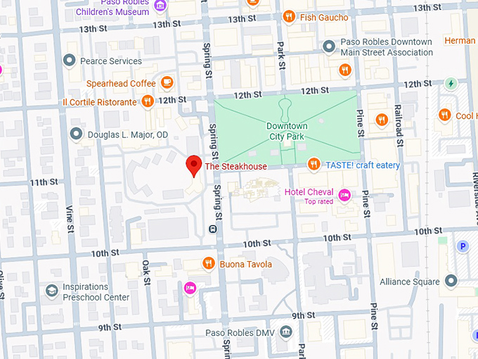 16. the steakhouse map