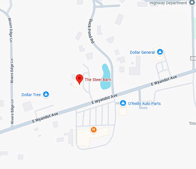 16. the steer barn 1144 e wyandot ave map