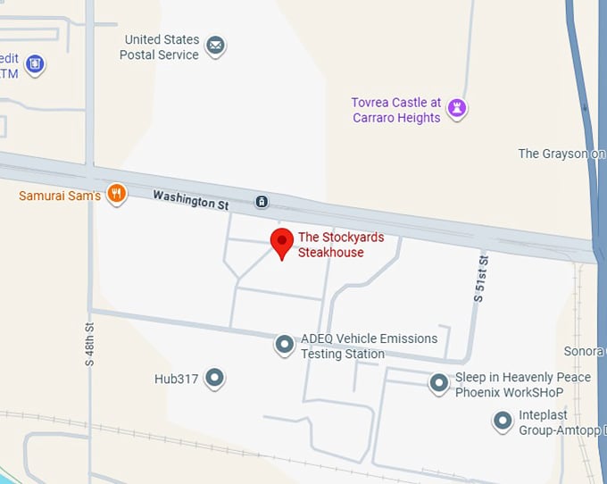 16. the stockyards steakhouse map