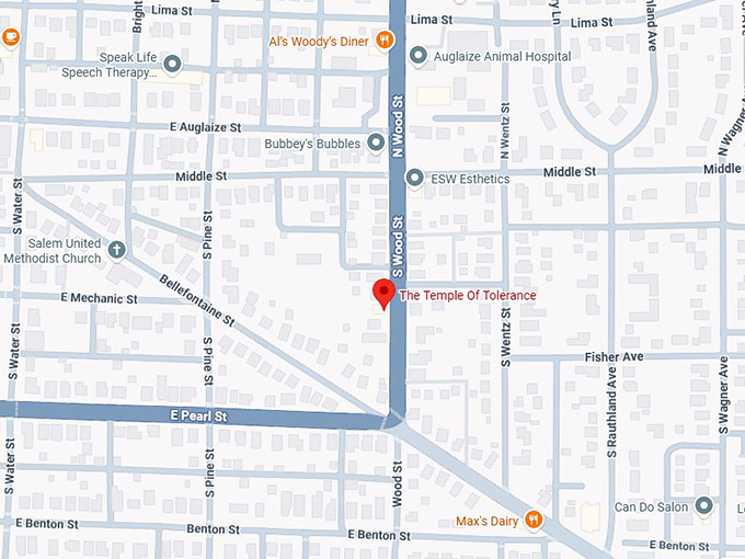 16. the temple of tolerance map