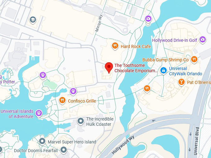 16. the toothsome chocolate emporium & savory feast kitchen&trade; map