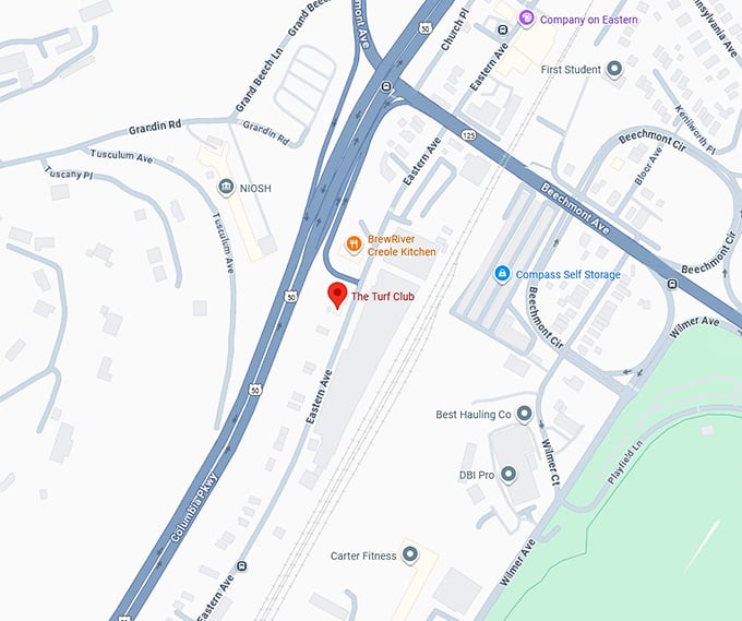 16. the turf club map