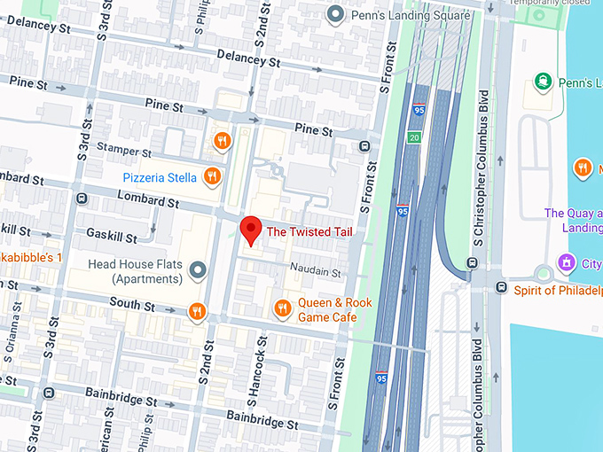 16. the twisted tail map