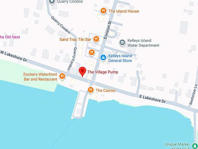 16. the village pump map