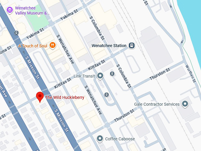 16. the wild huckleberry map