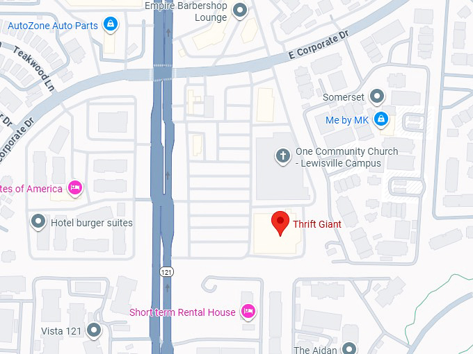 16. thrift giant 2202 s state hwy 121 map