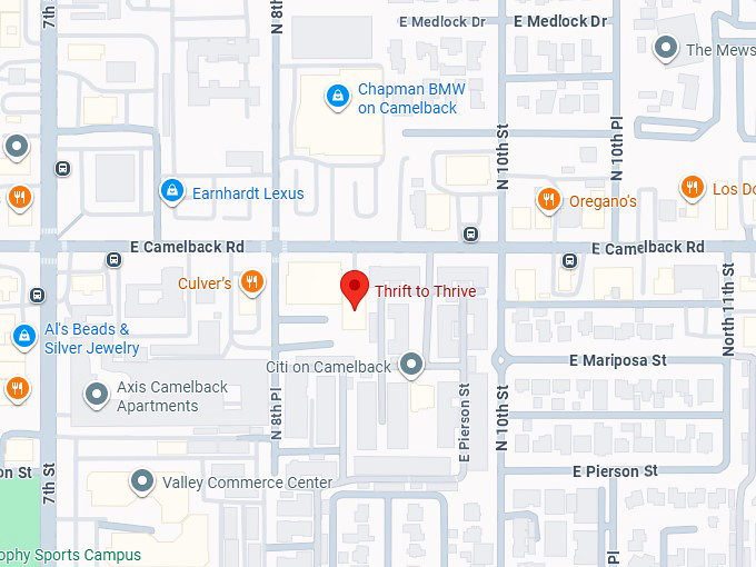 16. thrift to thrive map