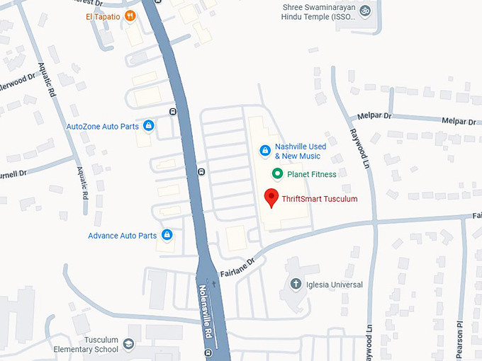 16. thriftsmart tusculum map