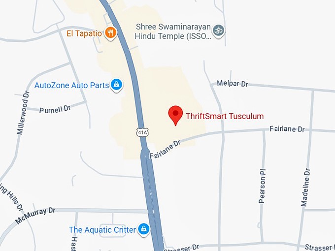 16. thriftsmart tusculum map