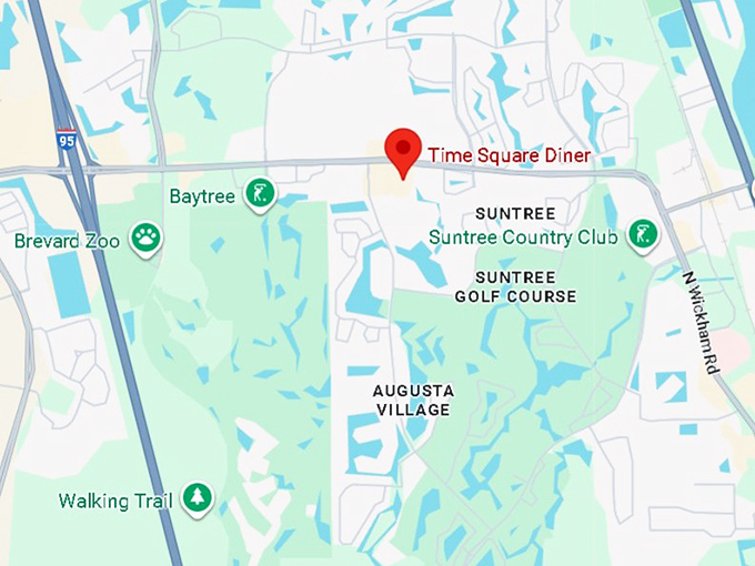 16. time square diner map