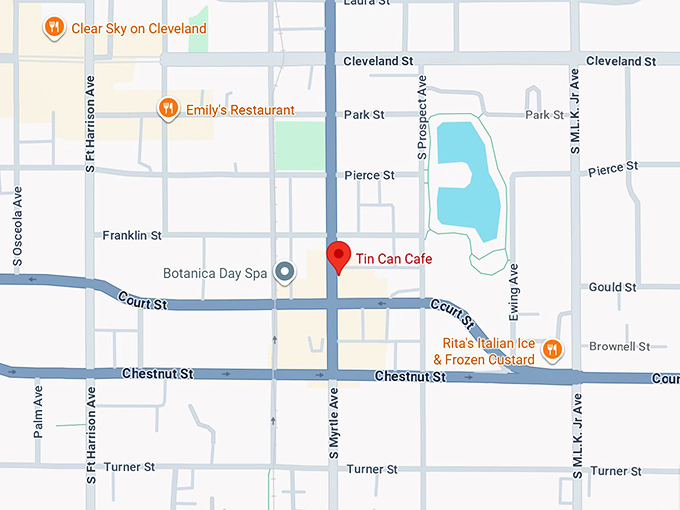 16. tin can cafe map