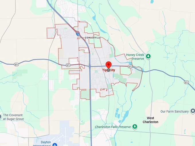16. tipp city map 