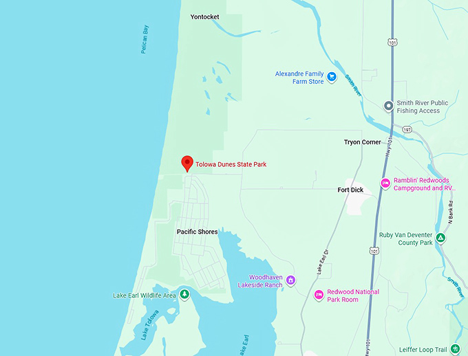 16. tolowa dunes state park map