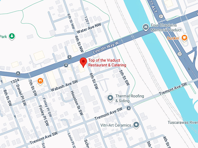 16. top of the viaduct restaurant & catering map