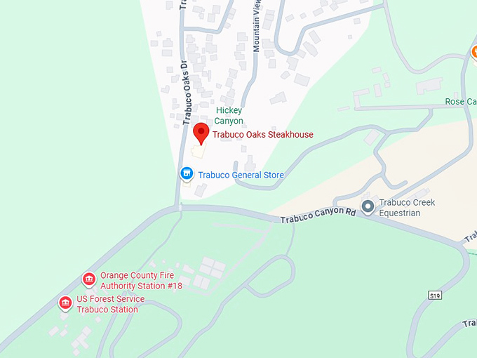 16. trabuco oaks steakhouse map