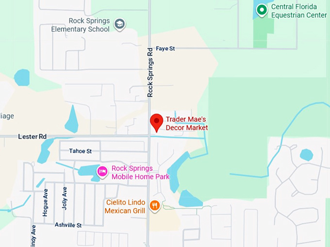 16. trader mae's decor market map
