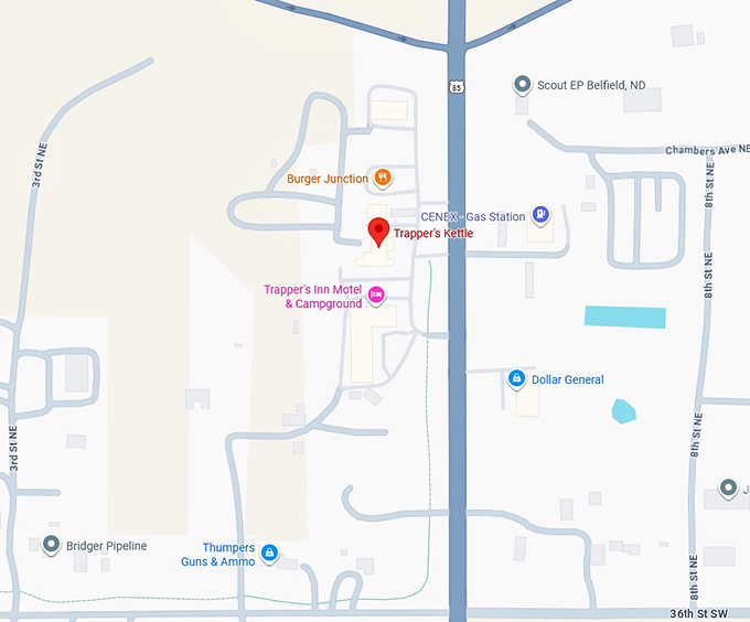 16. trapper&rsquo;s kettle map