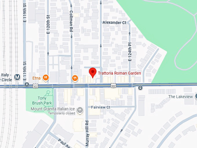 16. trattoria roman garden map