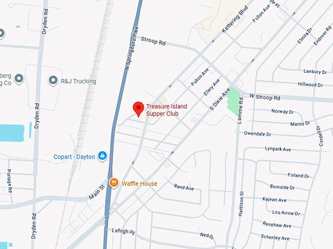 16. treasure island supper club map