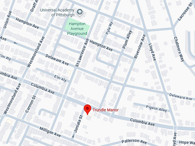 16. trundle manor map