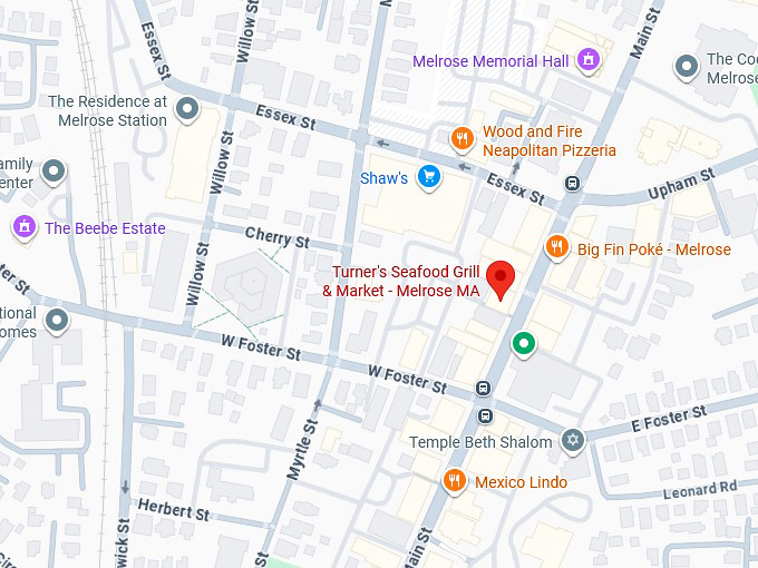 16. turner's seafood grill & market melrose ma map