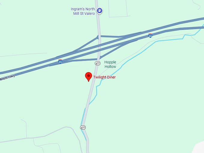 16. twilight diner map