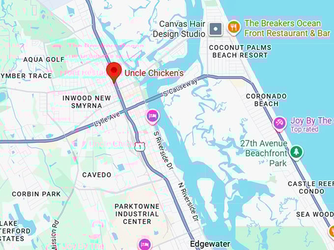 16. uncle chickens map