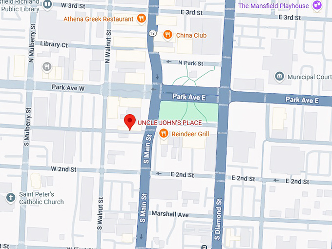 16. uncle john&rsquo;s place map