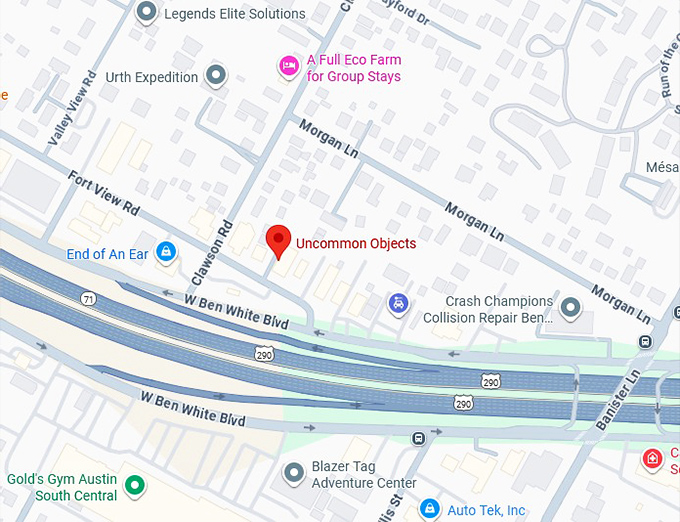 16. uncommon objects map