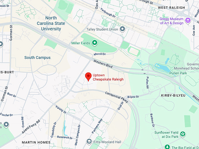 16. uptown cheapskate map