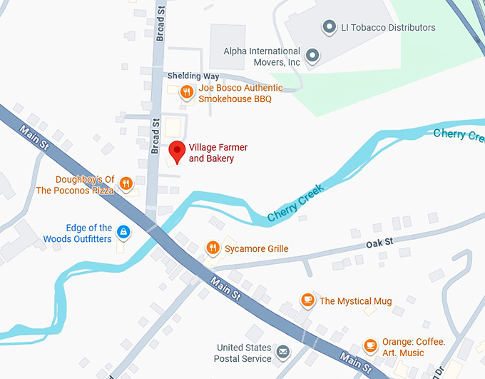 16. village farmer and bakery map